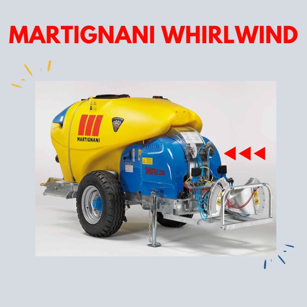 Martignani Phantom permetezőgép vs. Martignani Whirlwind permetezőgép ...